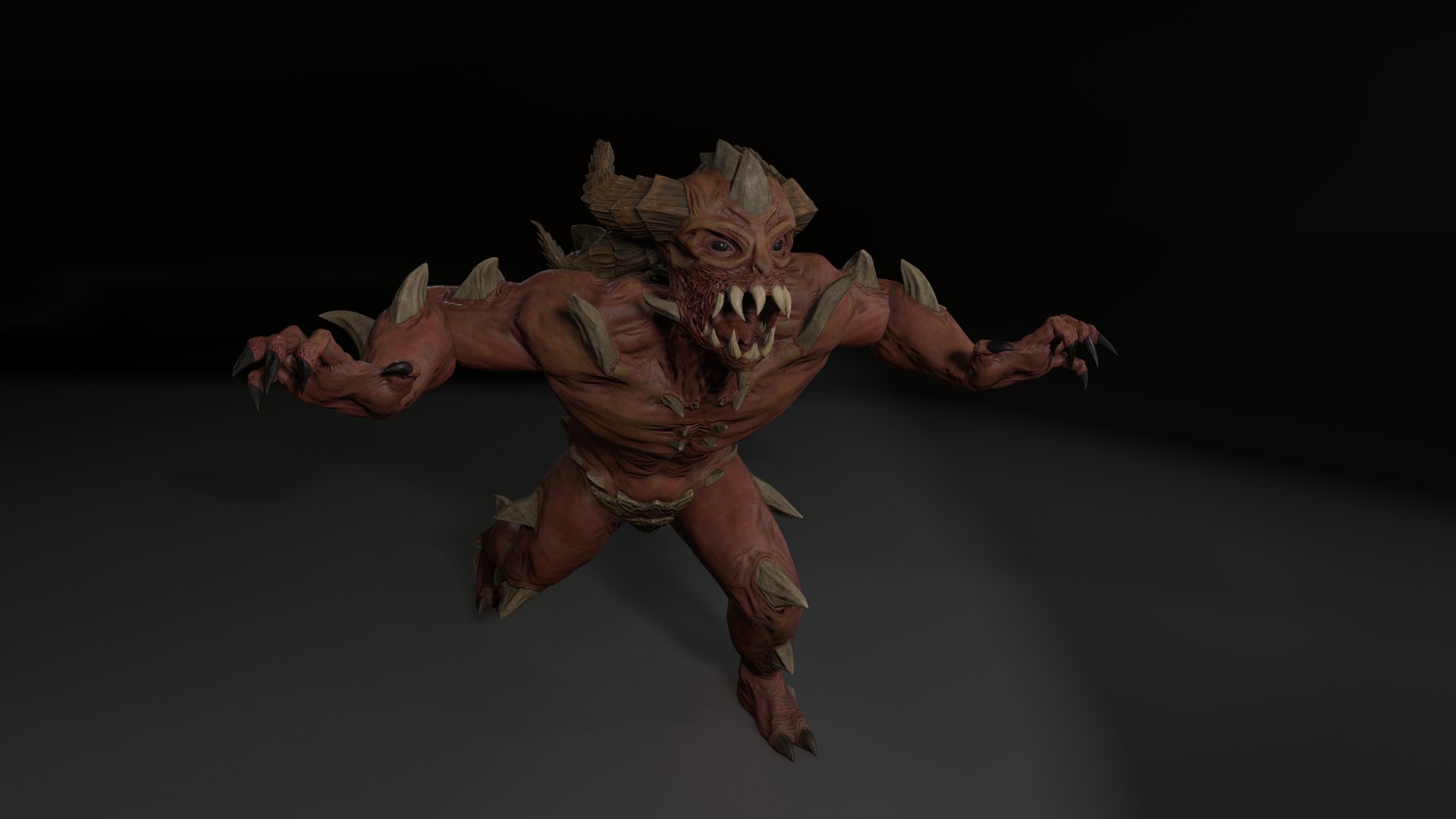3D Demon Model - TurboSquid 1822149