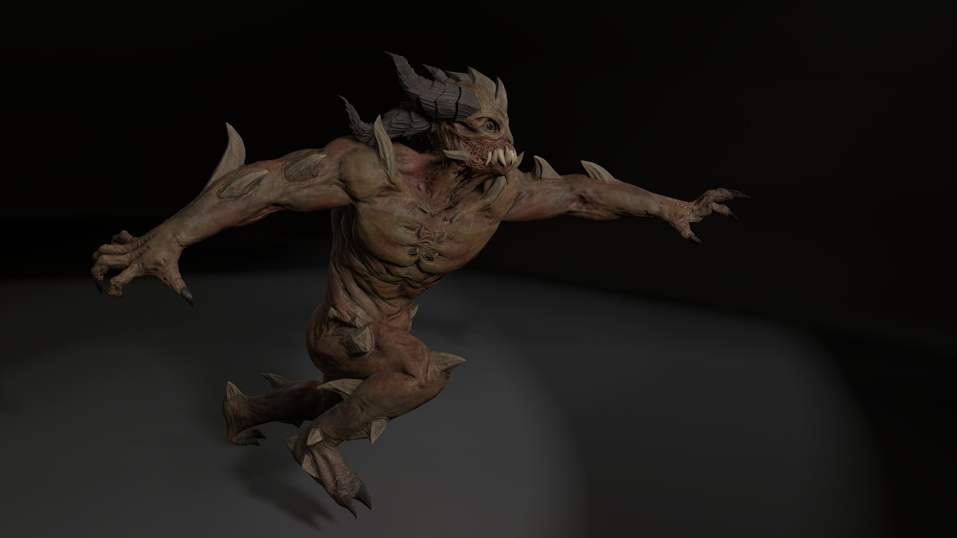 3D Demon Model - TurboSquid 1822149