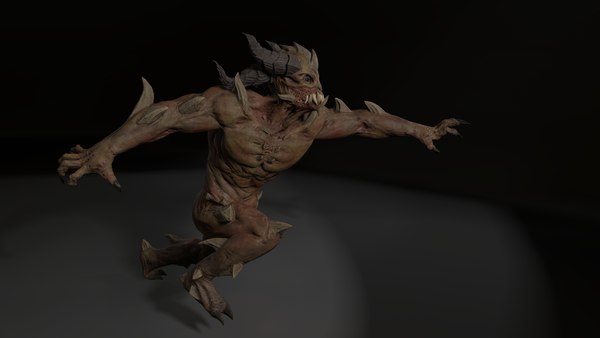 3D Demon model - TurboSquid 1822149
