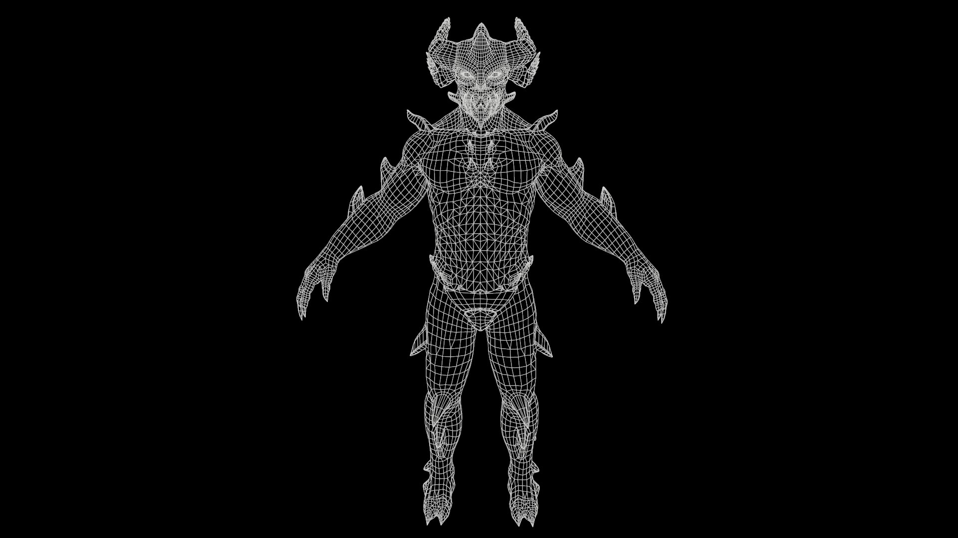 3D Demon Model - TurboSquid 1822149