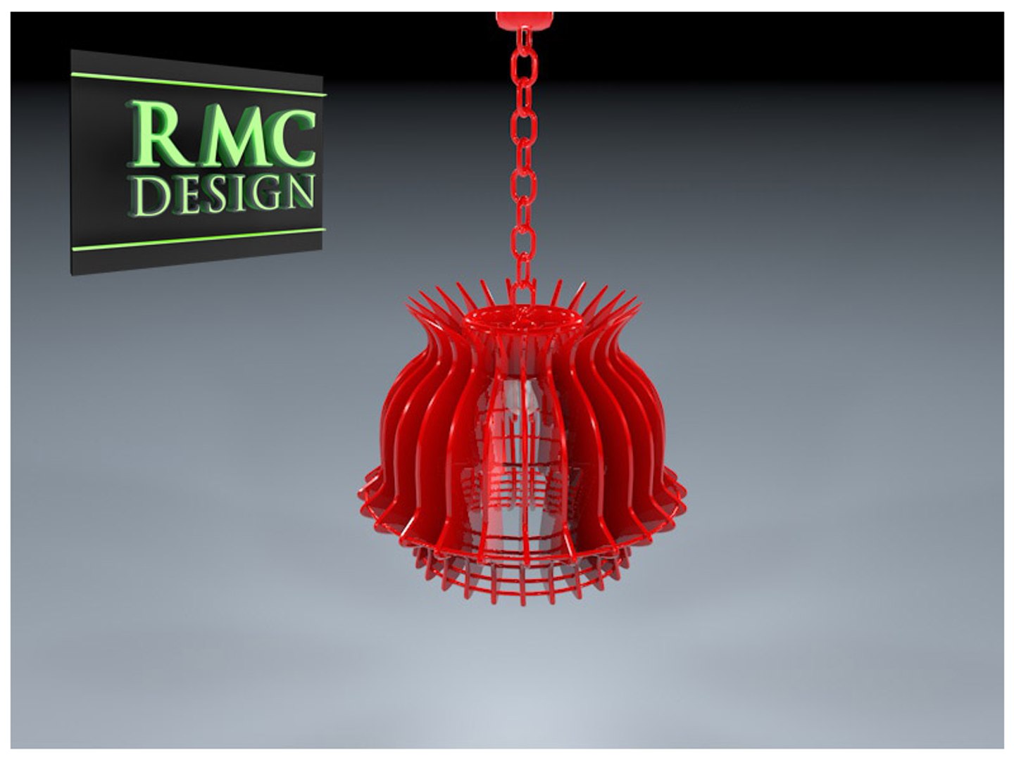 3d model chandelier 03 rmc