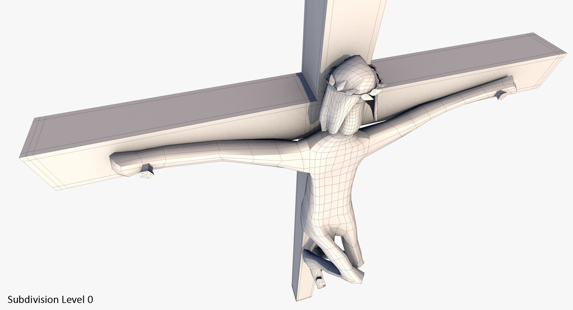 Crucifix 3D Model - TurboSquid 1258213