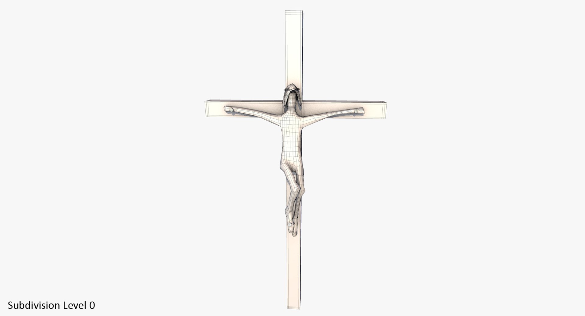 Crucifix 3D Model - TurboSquid 1258213