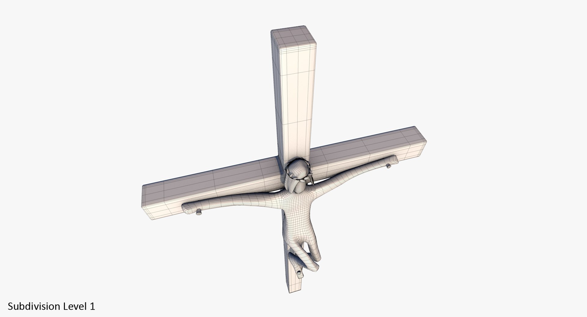 Crucifix 3D Model - TurboSquid 1258213