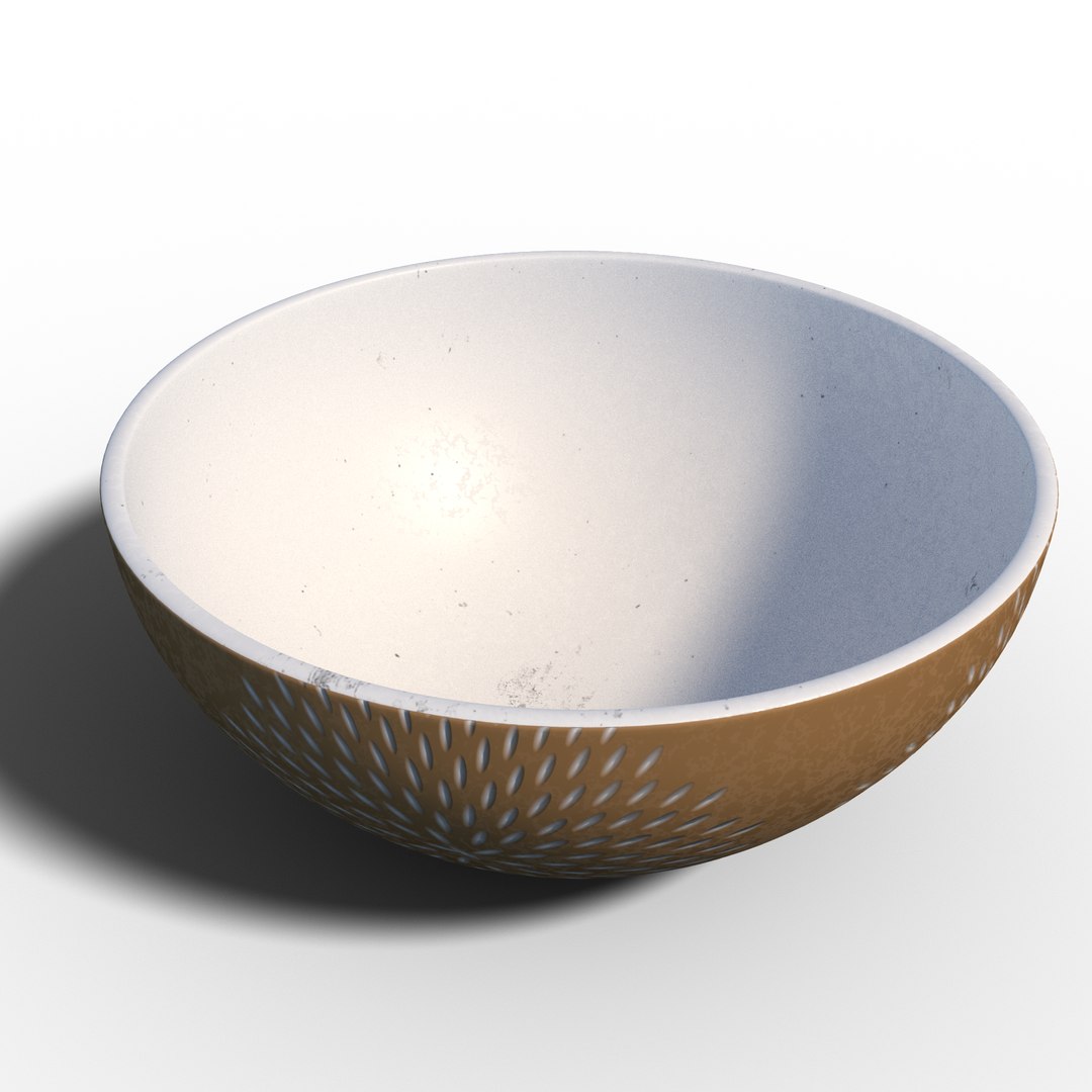 Bowl Model - TurboSquid 2060551