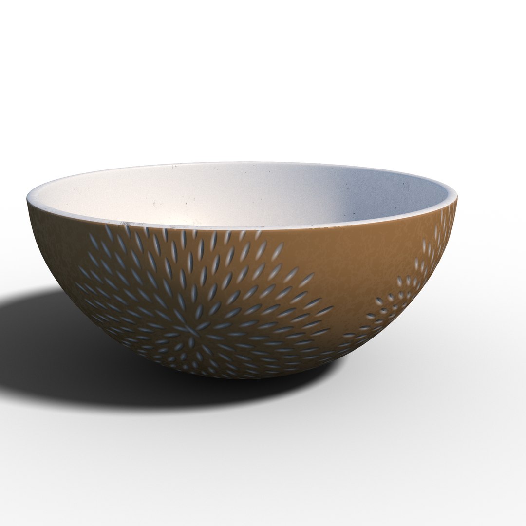 Bowl Model - TurboSquid 2060551