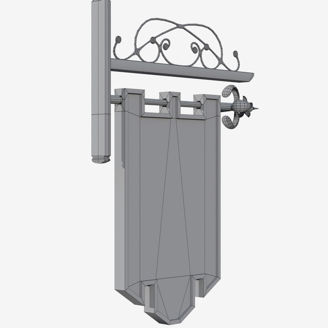 Sign Signboard 3D Model - TurboSquid 1153453