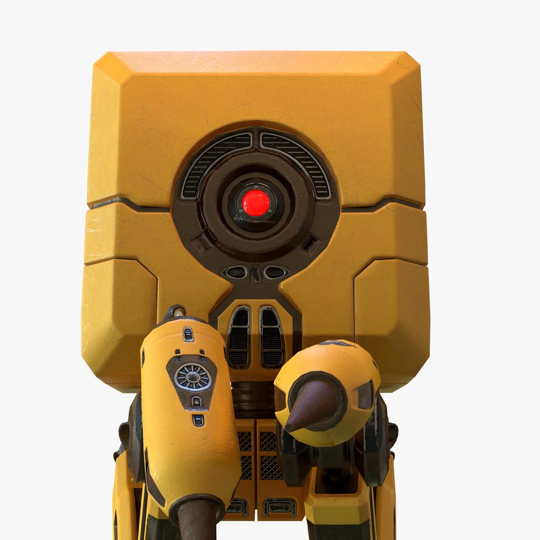 3D Robot Welder PBR - TurboSquid 1736258