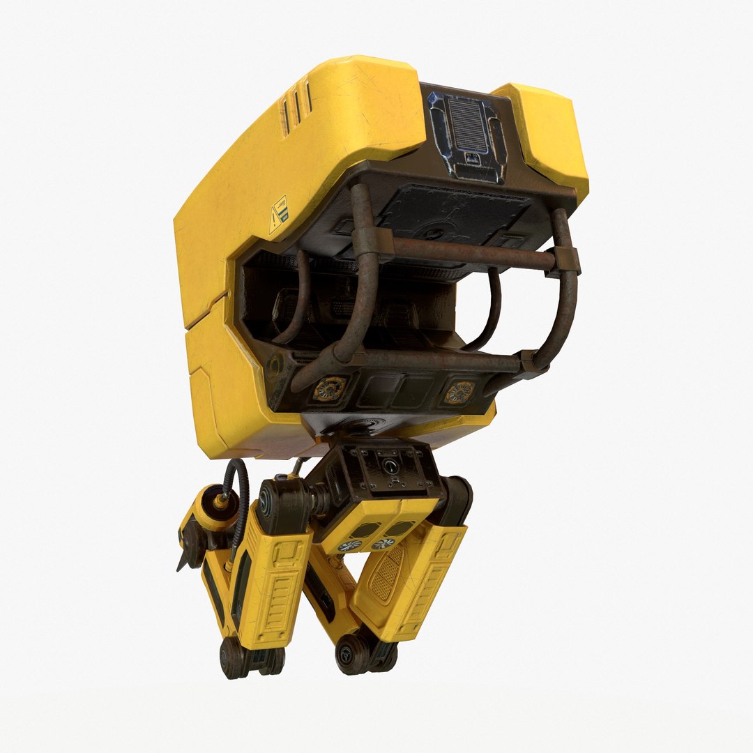 3D Robot Welder PBR - TurboSquid 1736258