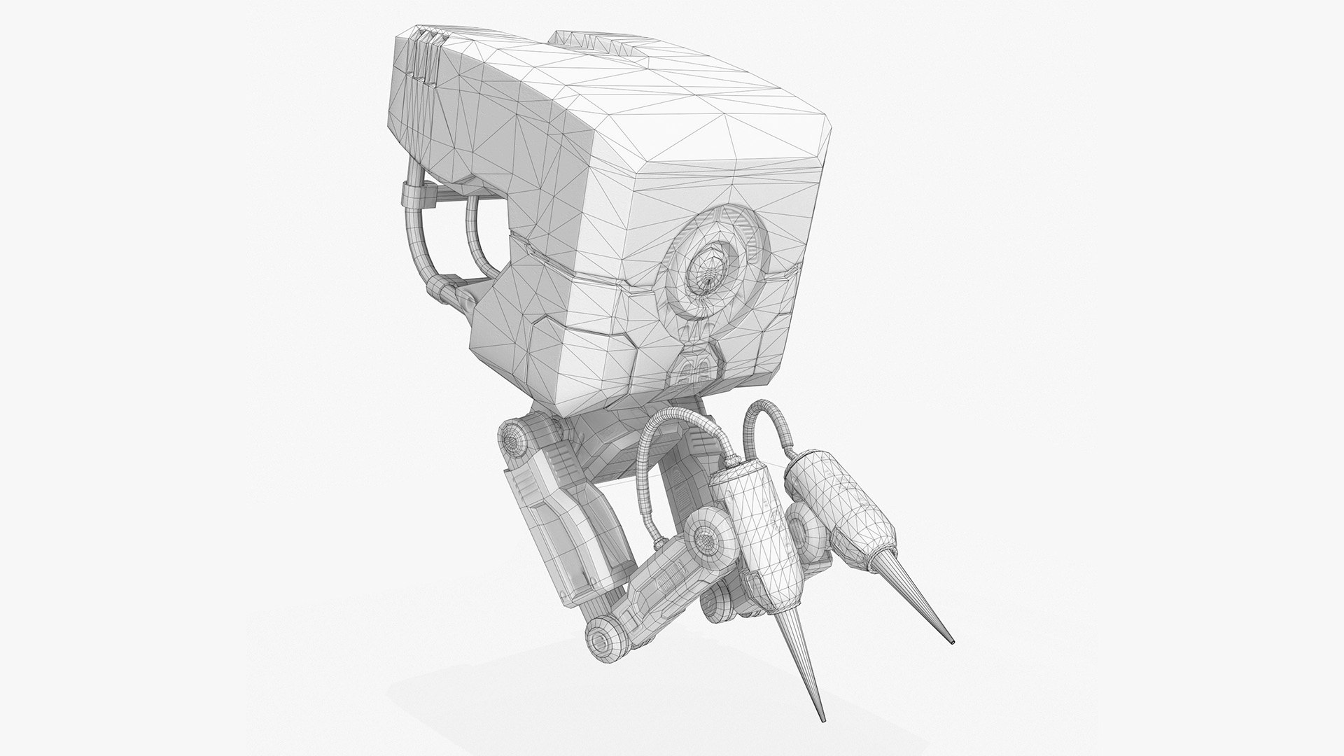 3D Robot Welder PBR - TurboSquid 1736258