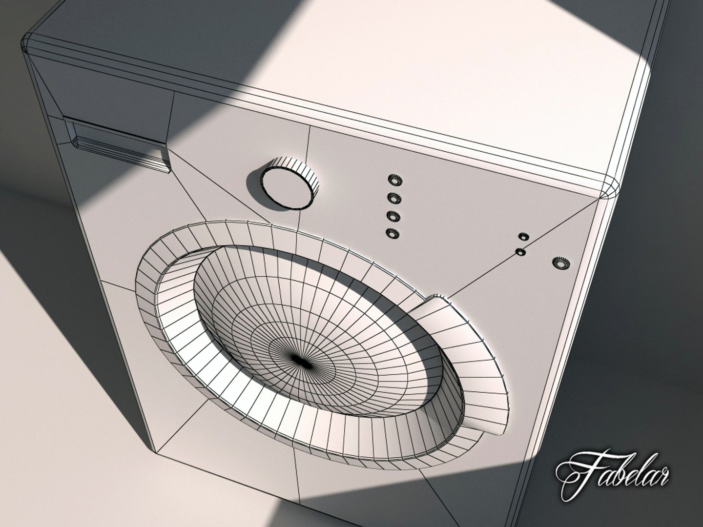 Ifb Washing Machine 3d Max