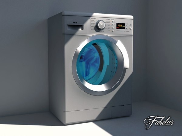 ifb washing machine 3d max