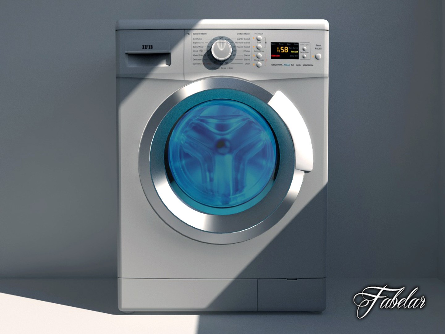 Ifb Washing Machine 3d Max