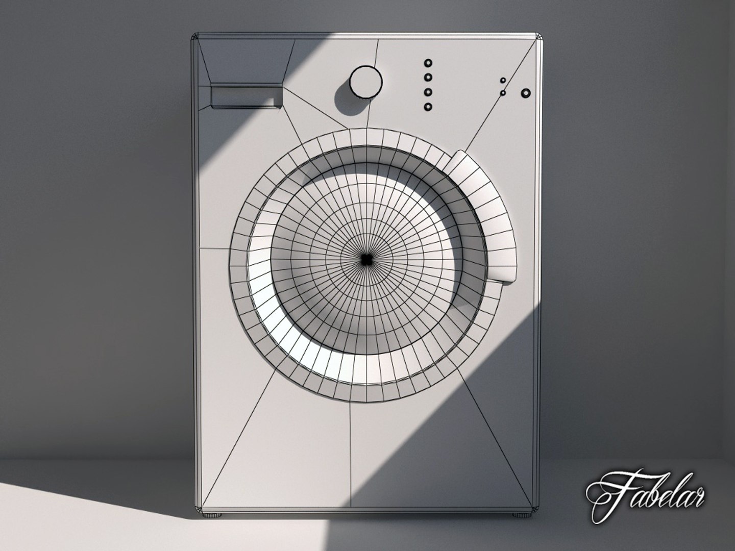 Ifb Washing Machine 3d Max