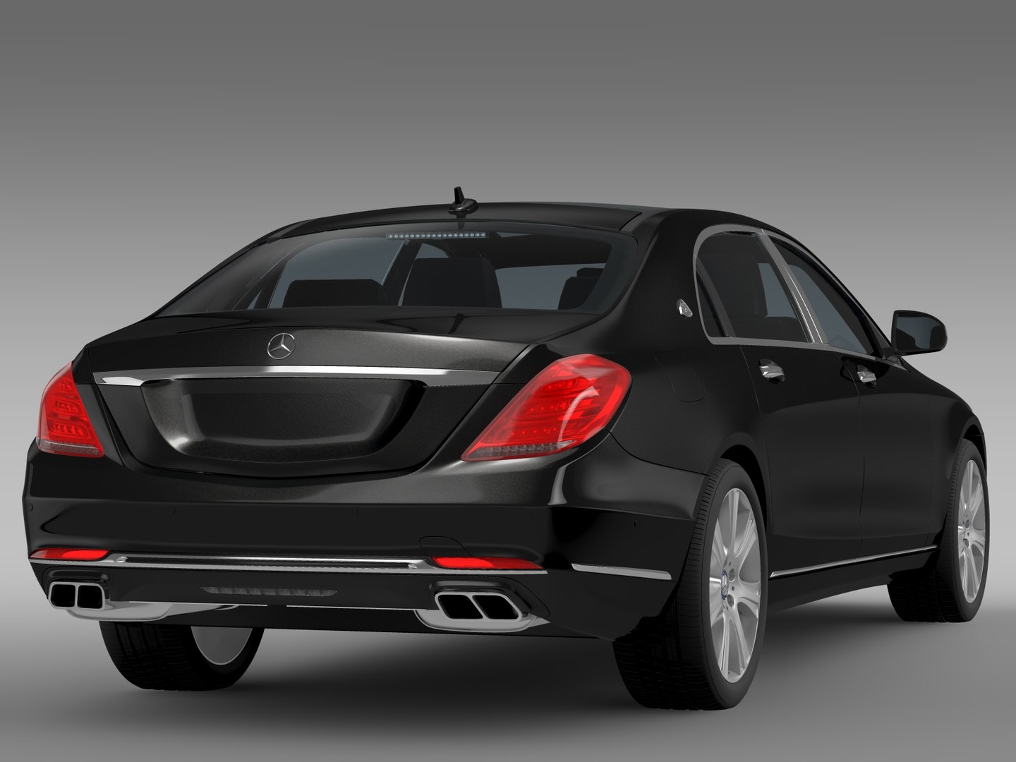 Mercedes Maybach Guard S600 3d C4d
