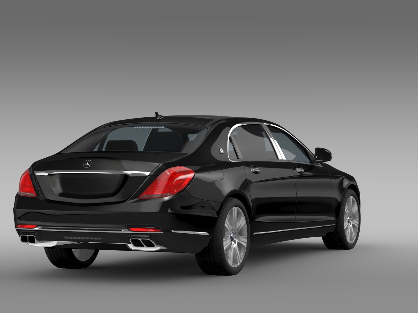 Mercedes Maybach Guard S600 3d C4d