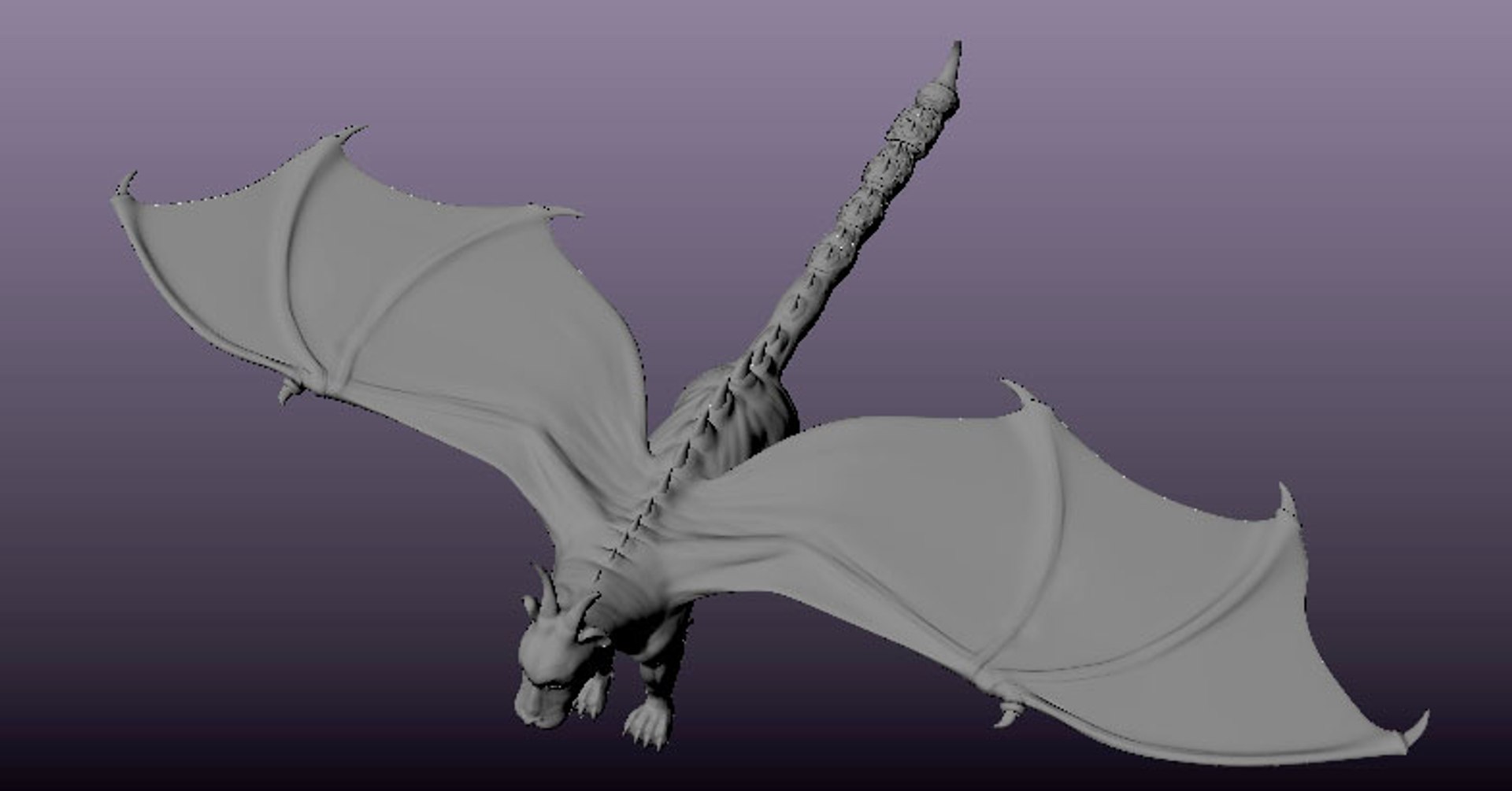 3d model mythological manticore