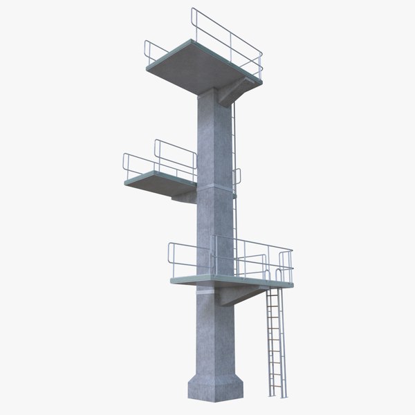 Diving Platform 3D Models for Download | TurboSquid
