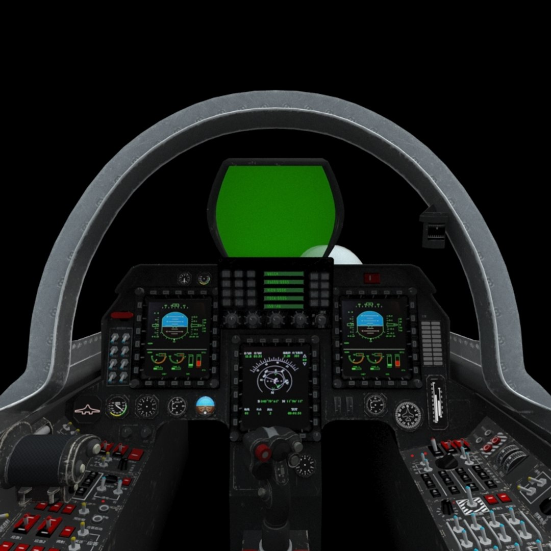 3D china navy j15 cockpit - TurboSquid 1317699