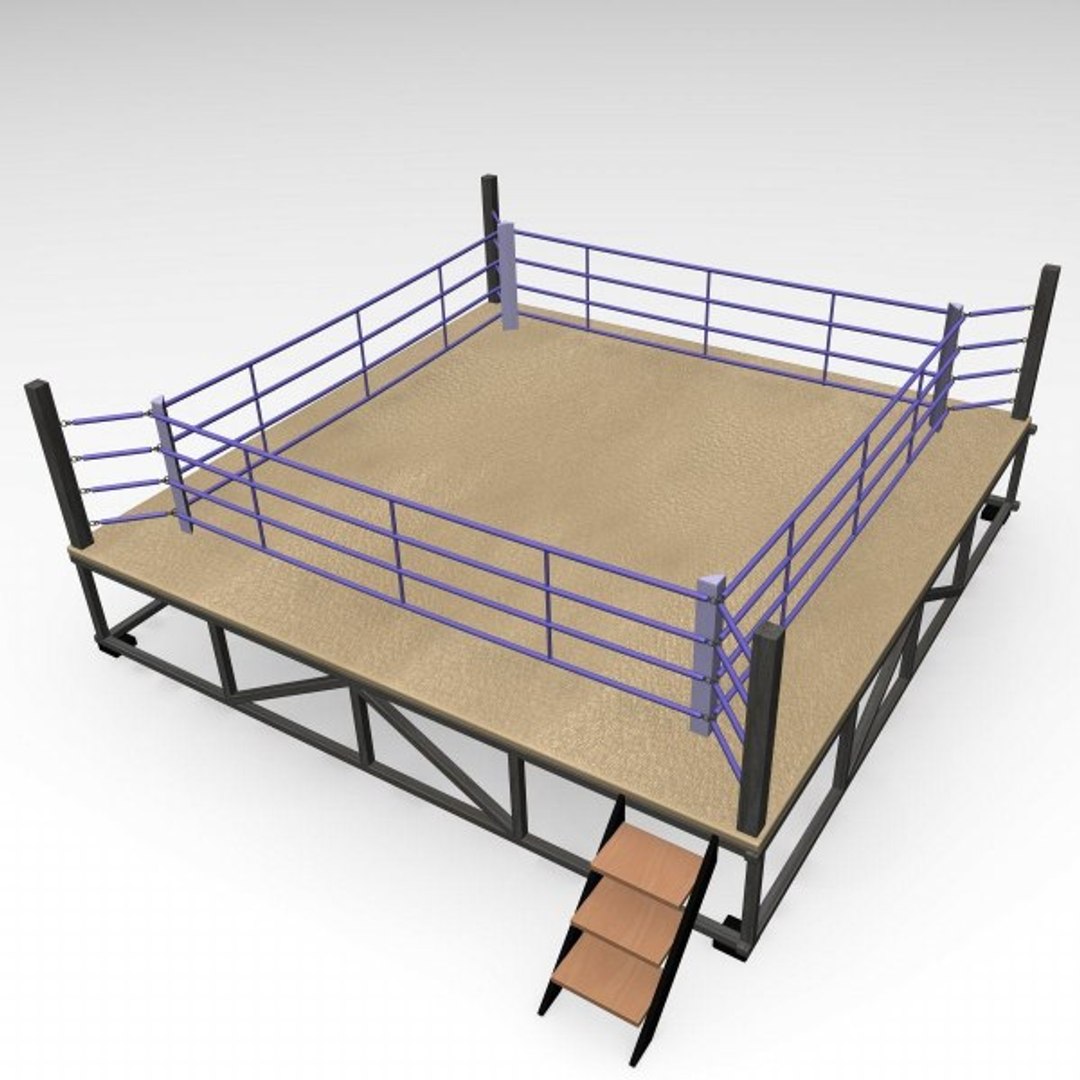 3d Ring Boxing Model