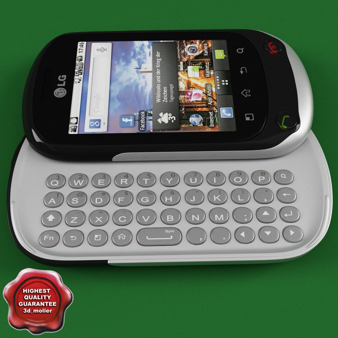 3d lg c550 optimus chat
