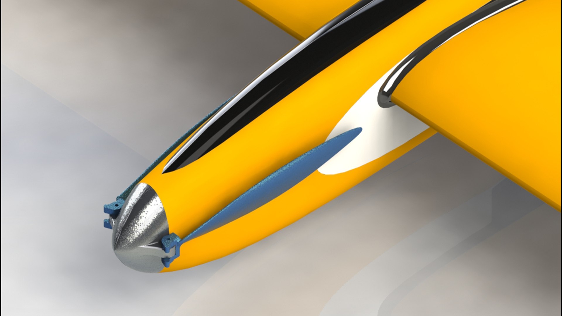 3D Concept Glider - TurboSquid 1977375