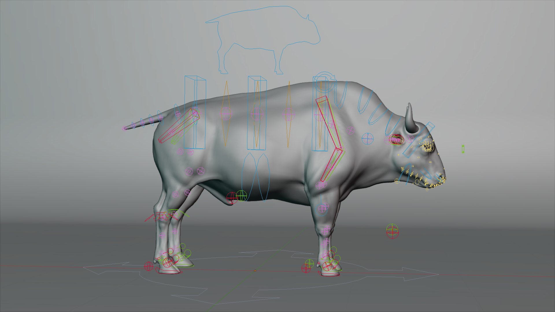 Bison Male 3D Model - TurboSquid 1626853