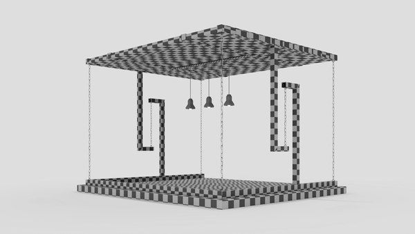 3D gazebo tensegrity chains - TurboSquid 1656038