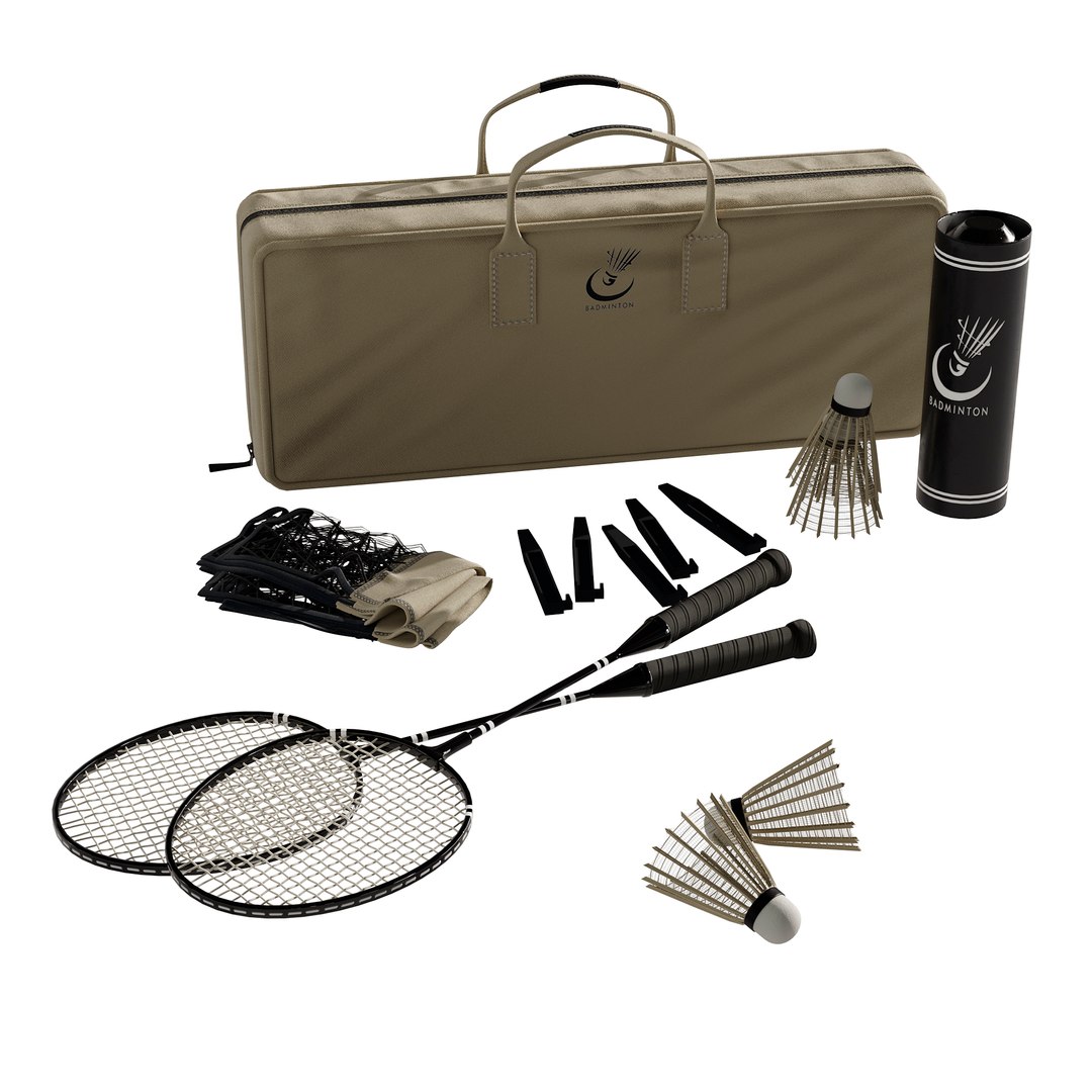 3D Badminton Set 1 - TurboSquid 1950867