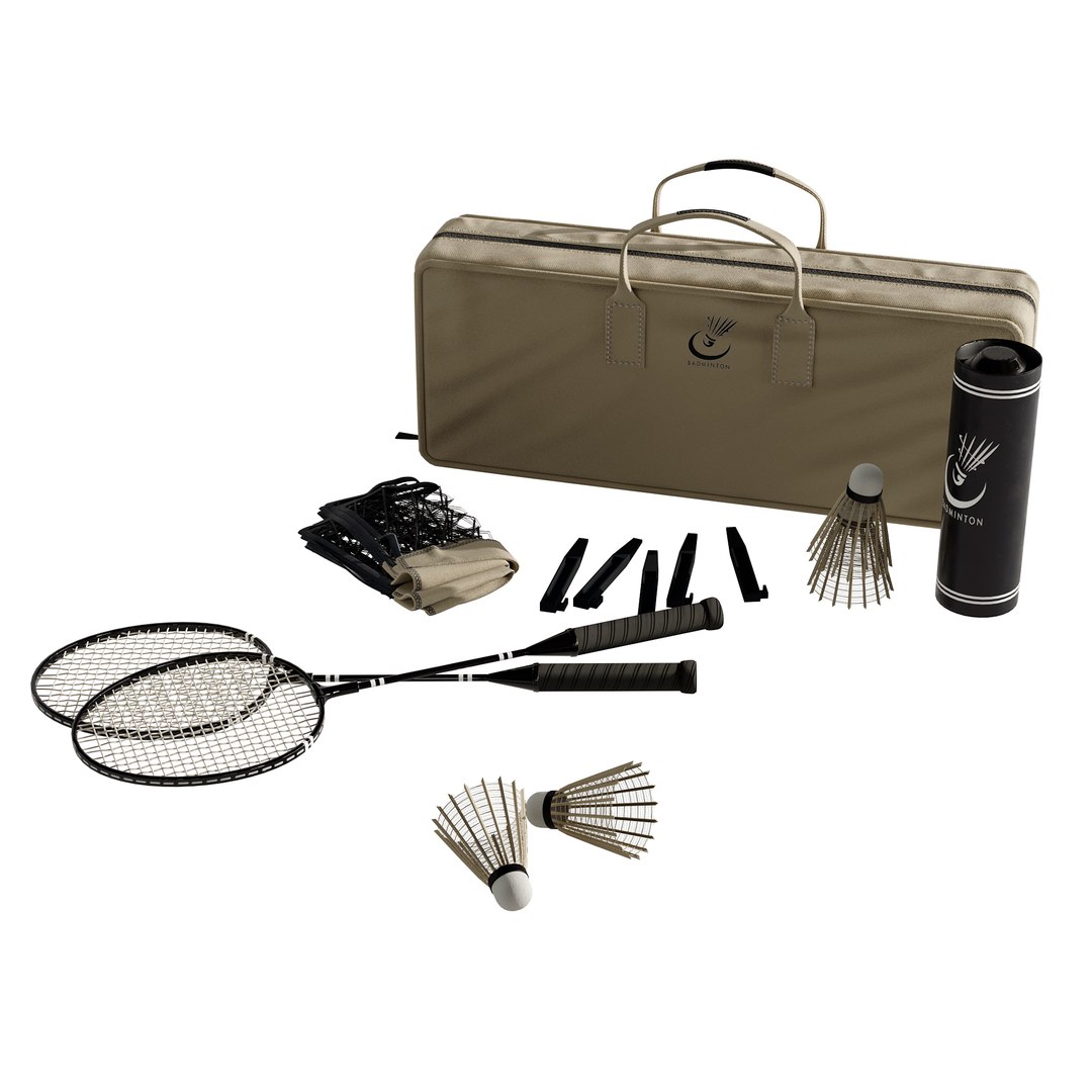 3D Badminton Set 1 - TurboSquid 1950867