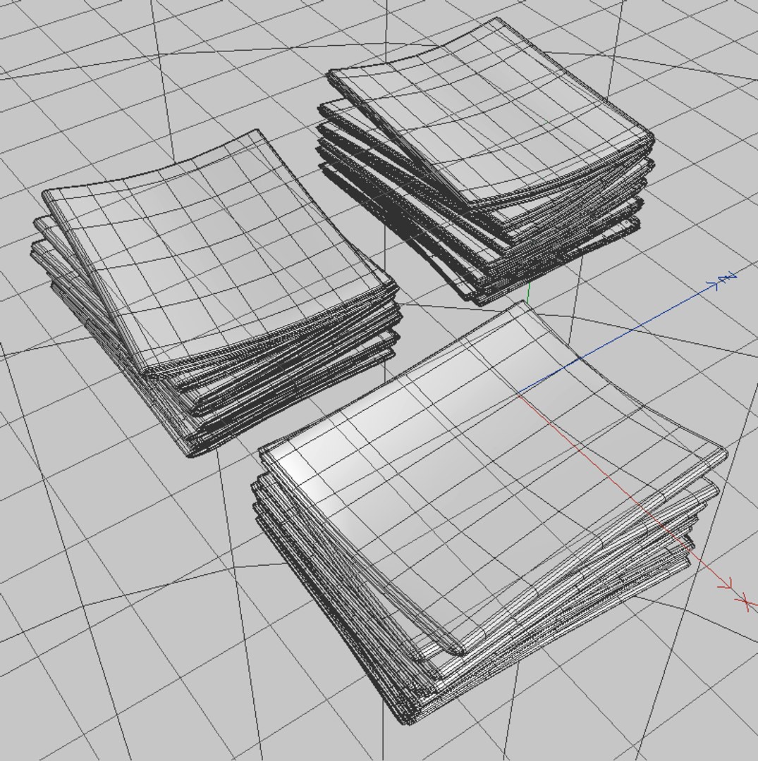 Newspaper News Paper 3d Model