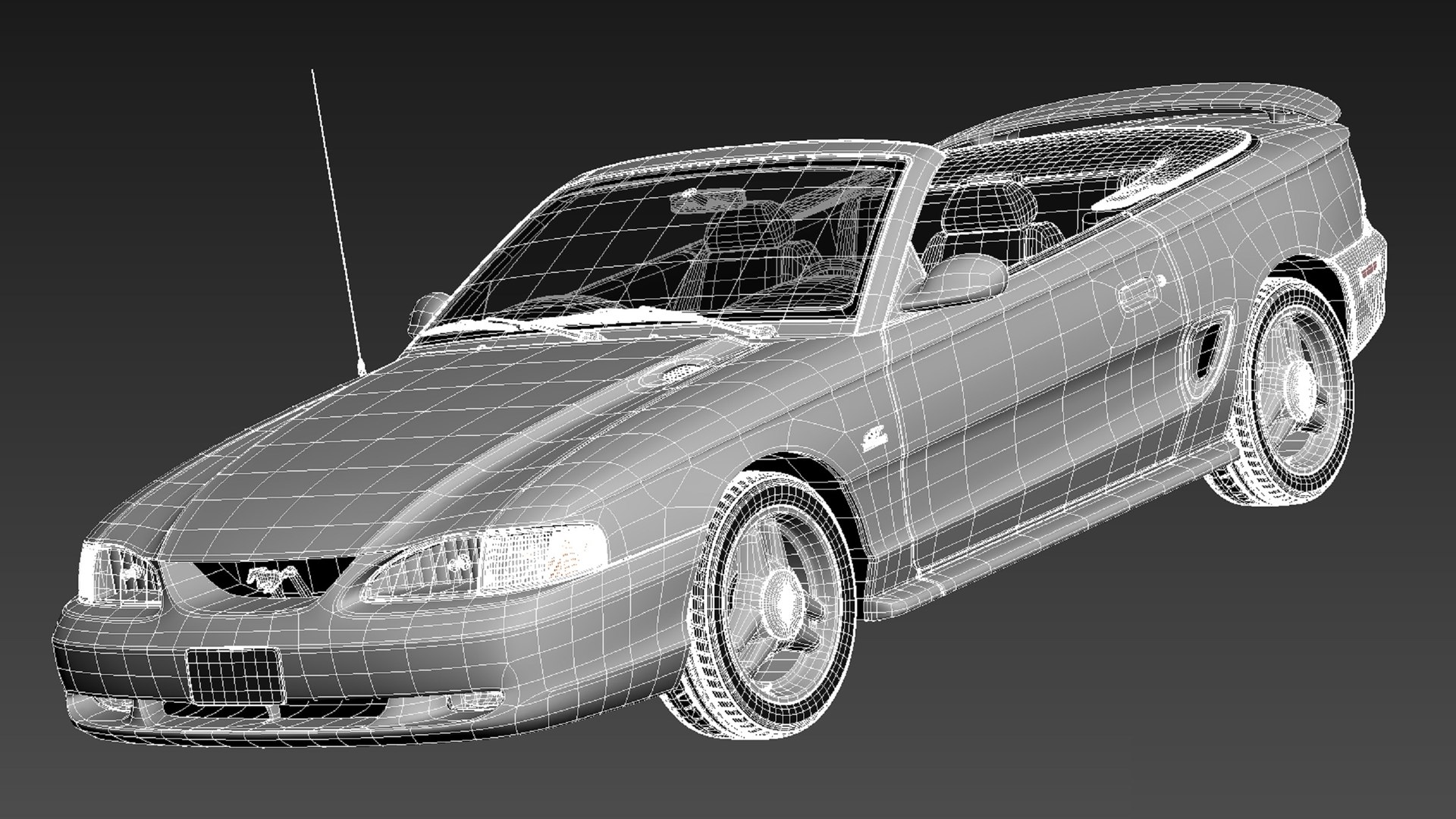 Convertible 1994 1999 3d Model