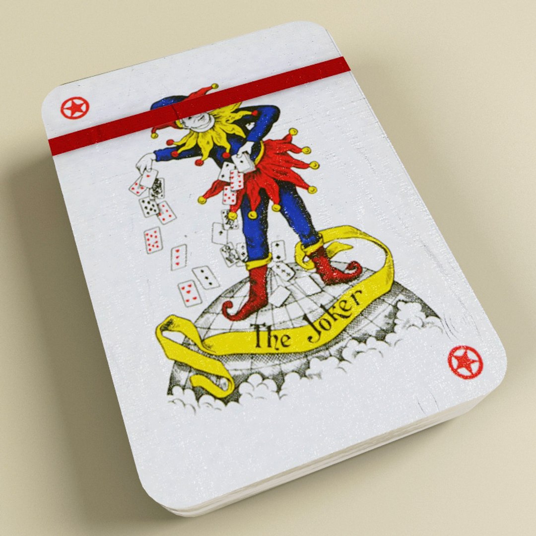 Casino Playing Cards 3d Model