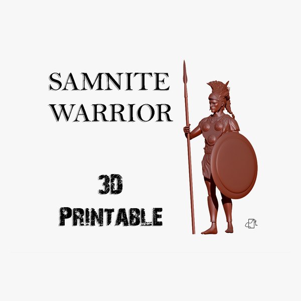 Samnite warrior Soldiers For Print 3D model - TurboSquid 1849243