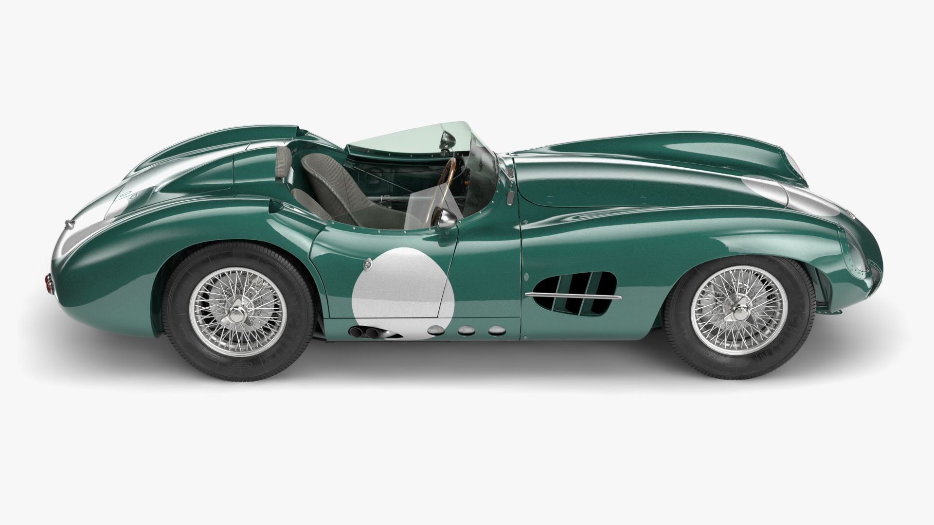 Aston Martin DBR1 3D Model - TurboSquid 2045296