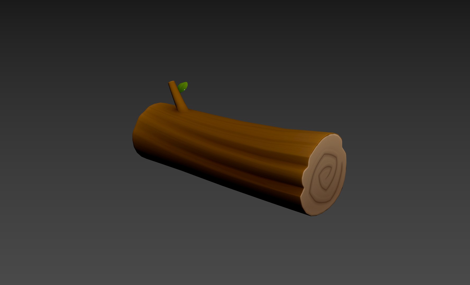 Low Poly Log 001 3D - TurboSquid 1851052