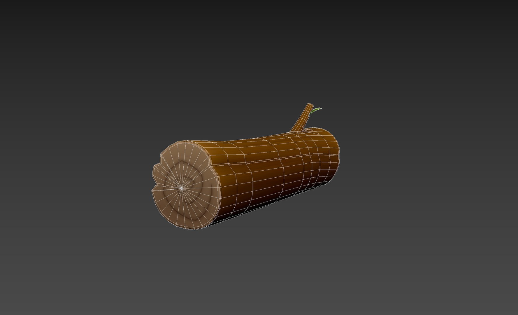 Low Poly Log 001 3D - TurboSquid 1851052