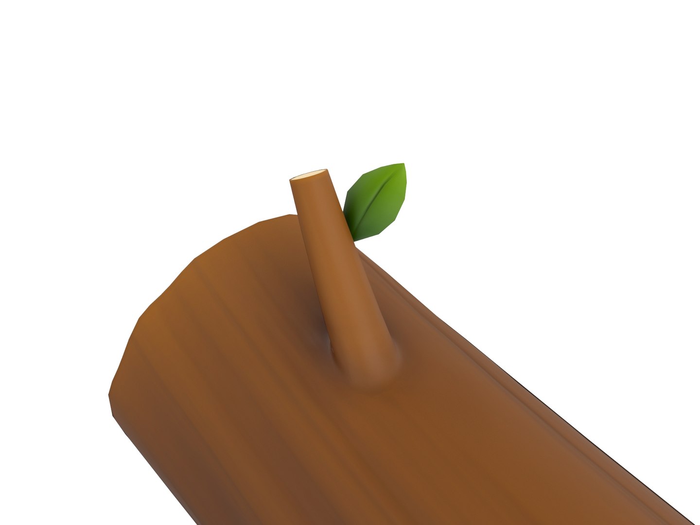 Low Poly Log 001 3D - TurboSquid 1851052