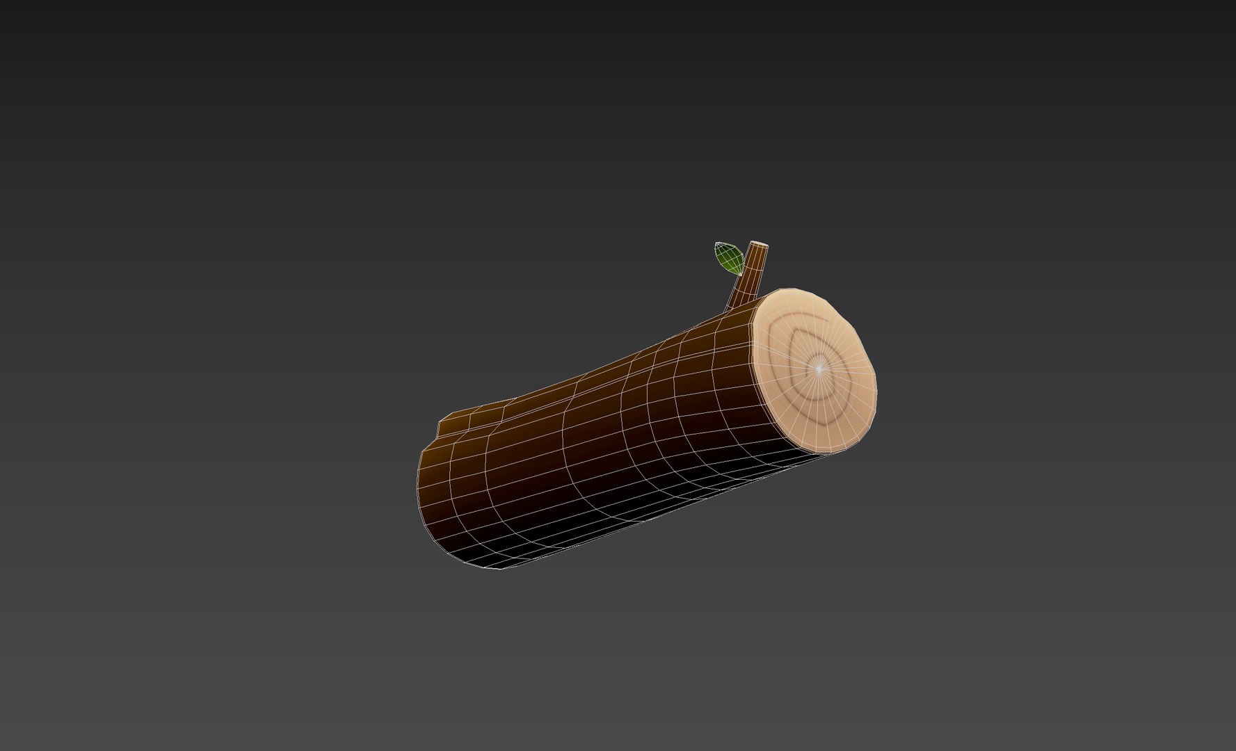 Low Poly Log 001 3D - TurboSquid 1851052