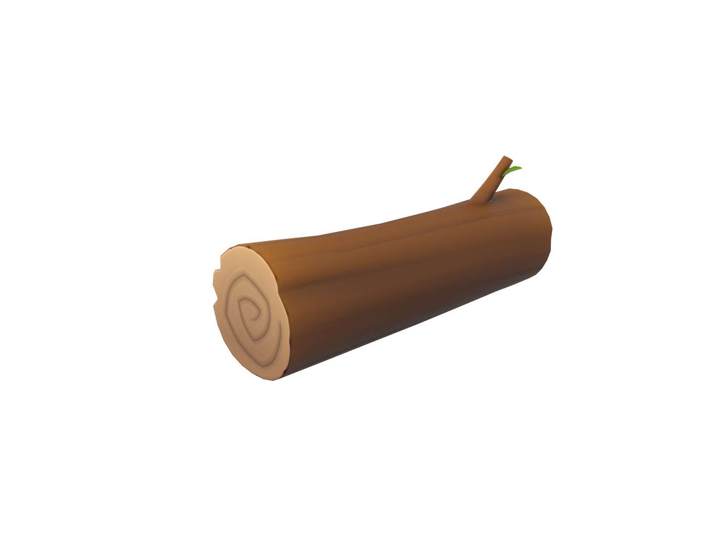 Low Poly Log 001 3D - TurboSquid 1851052