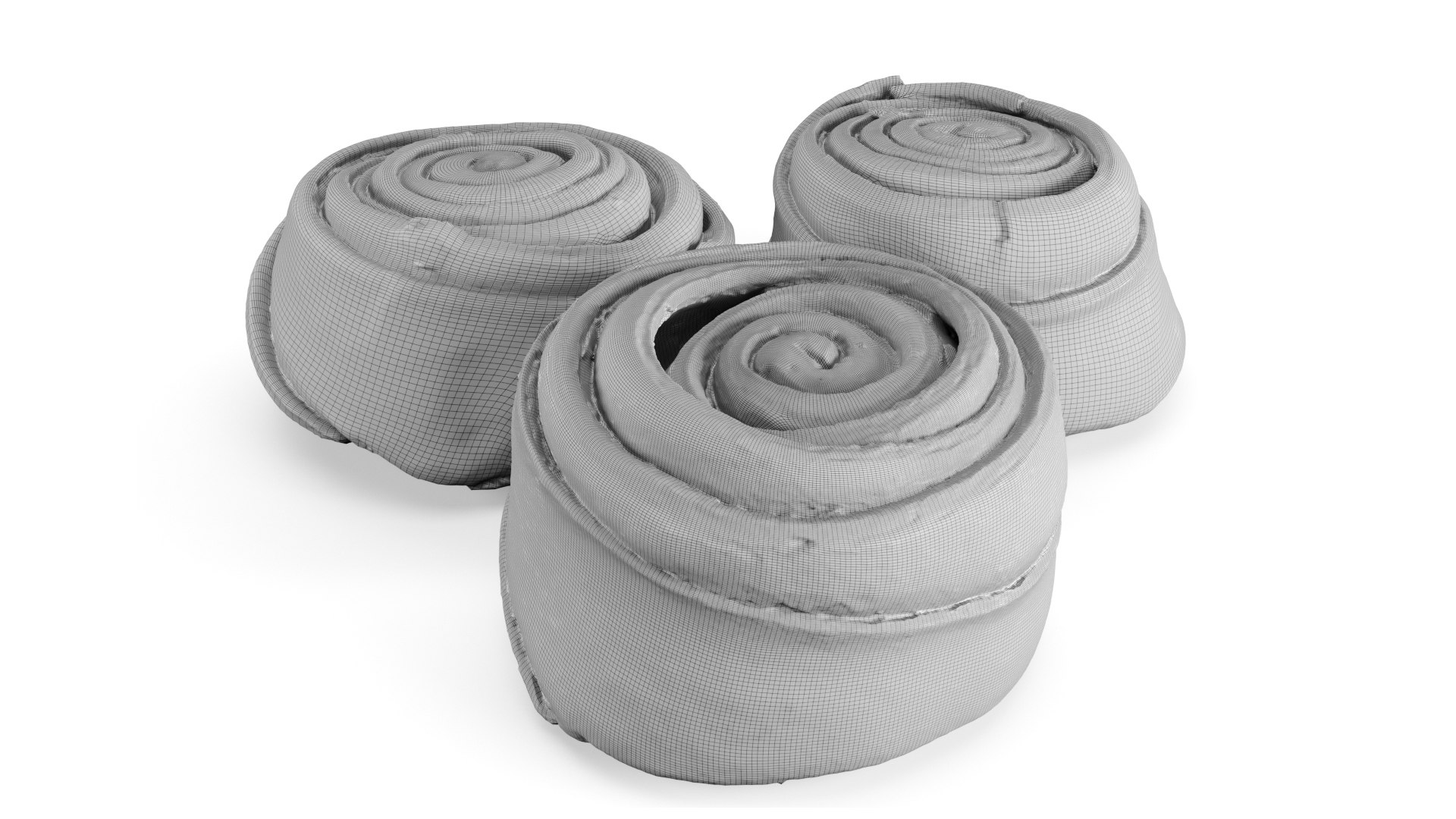 Cinnamon Roll 3D Model - TurboSquid 1963167