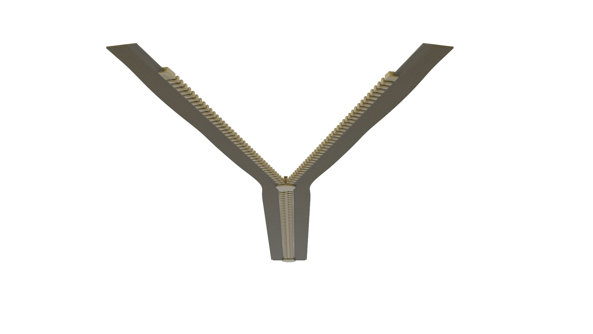 Zipper Fastener 3D - TurboSquid 1680237
