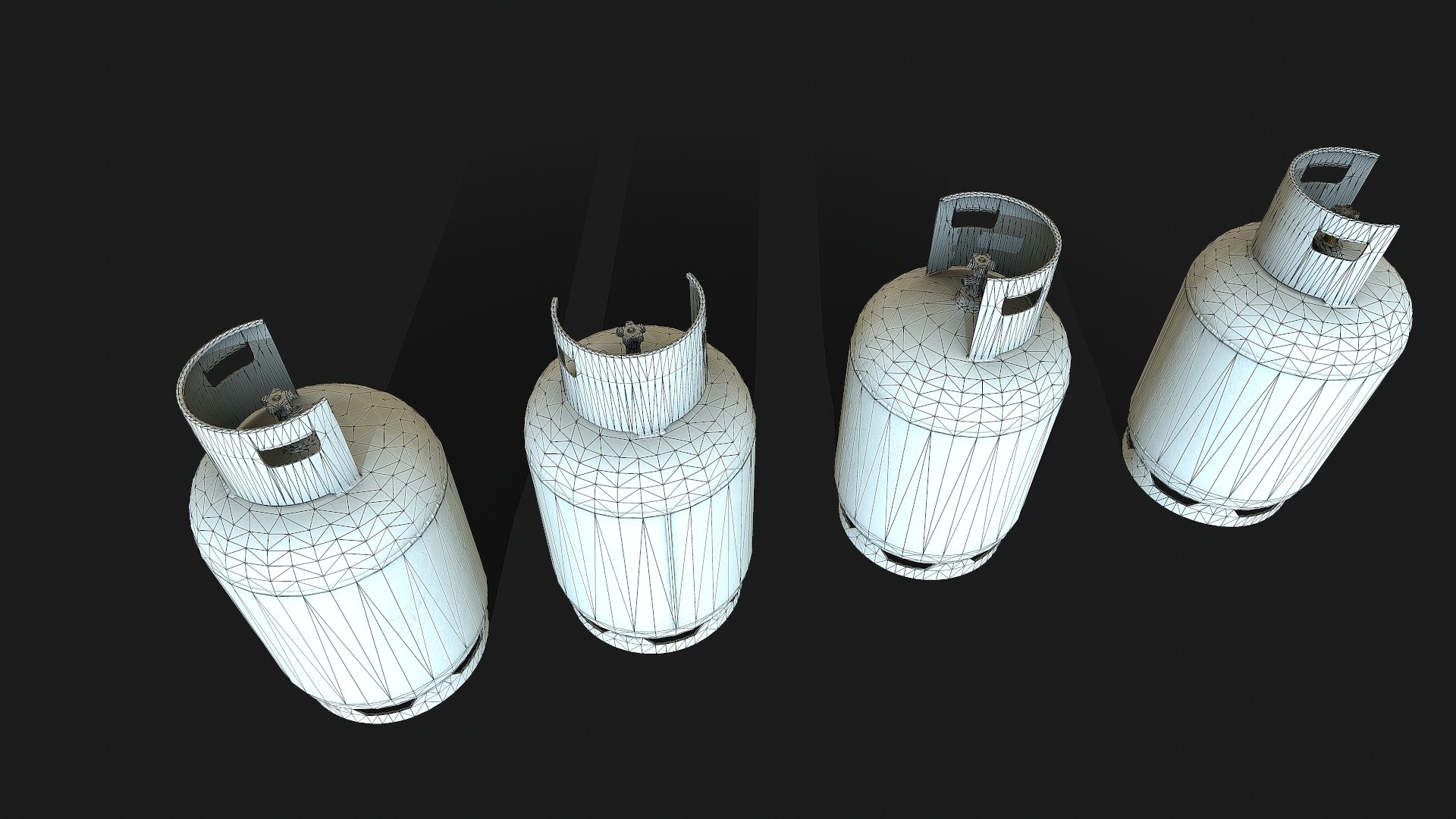 3D Propane Gas Cylinder - TurboSquid 2152275