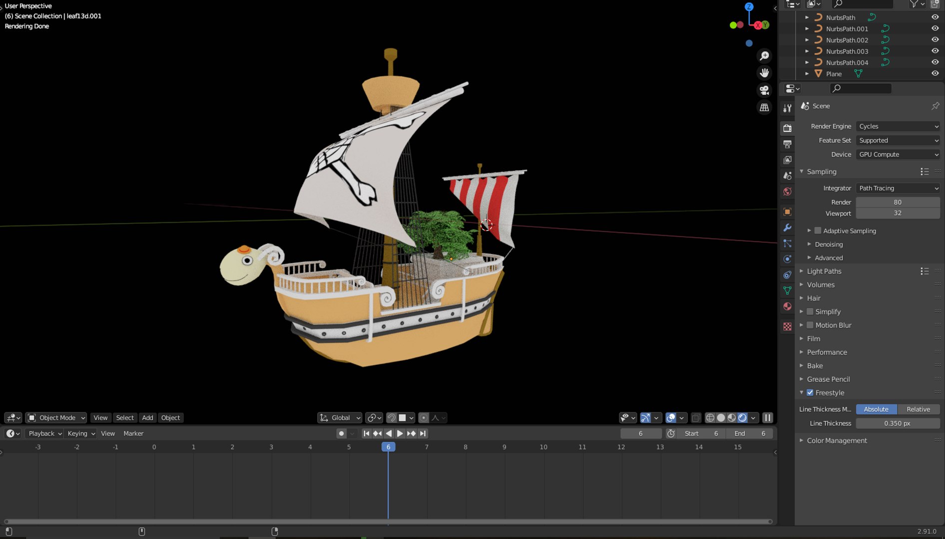 Going Merry 3D Model - TurboSquid 1669967