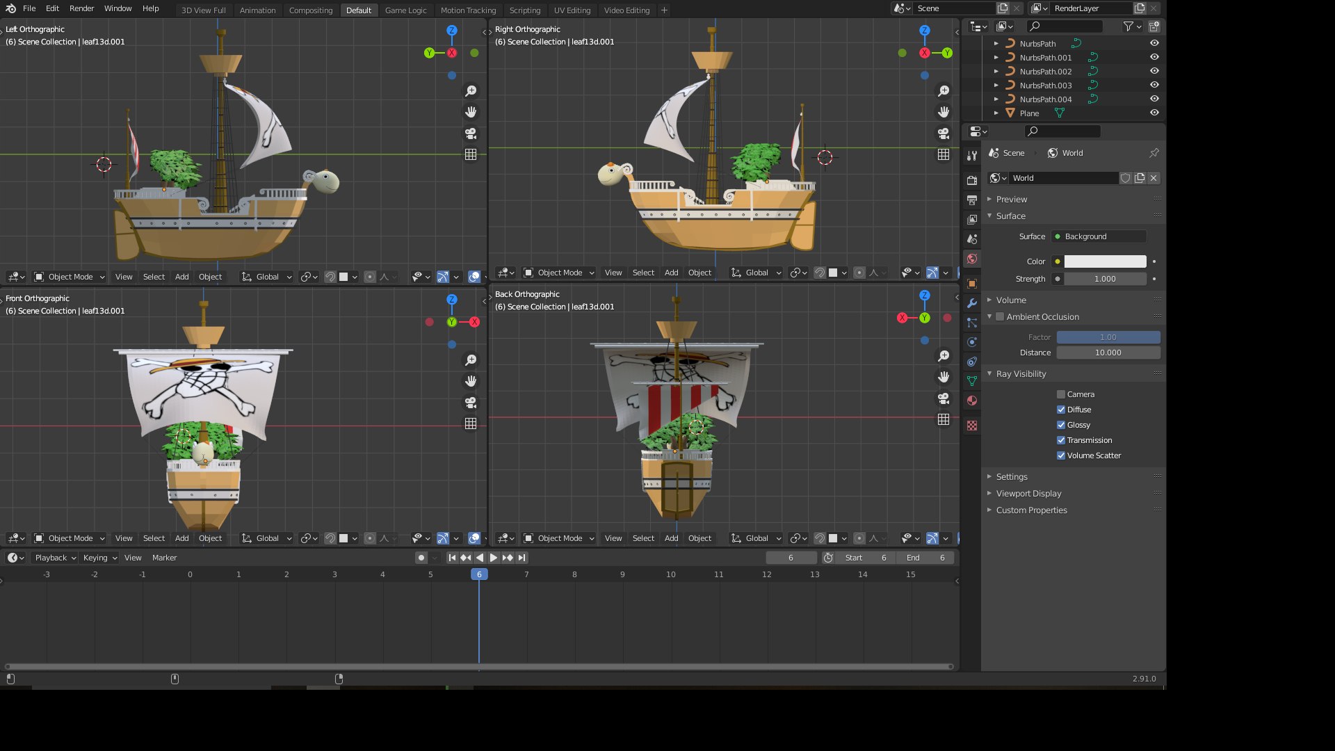 Going Merry 3D Model - TurboSquid 1669967
