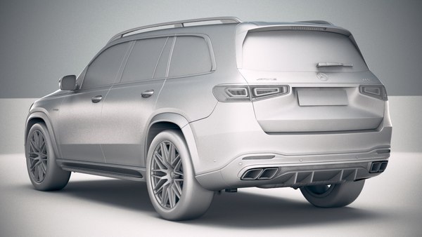 3D mercedes-benz gls63 amg model - TurboSquid 1480205
