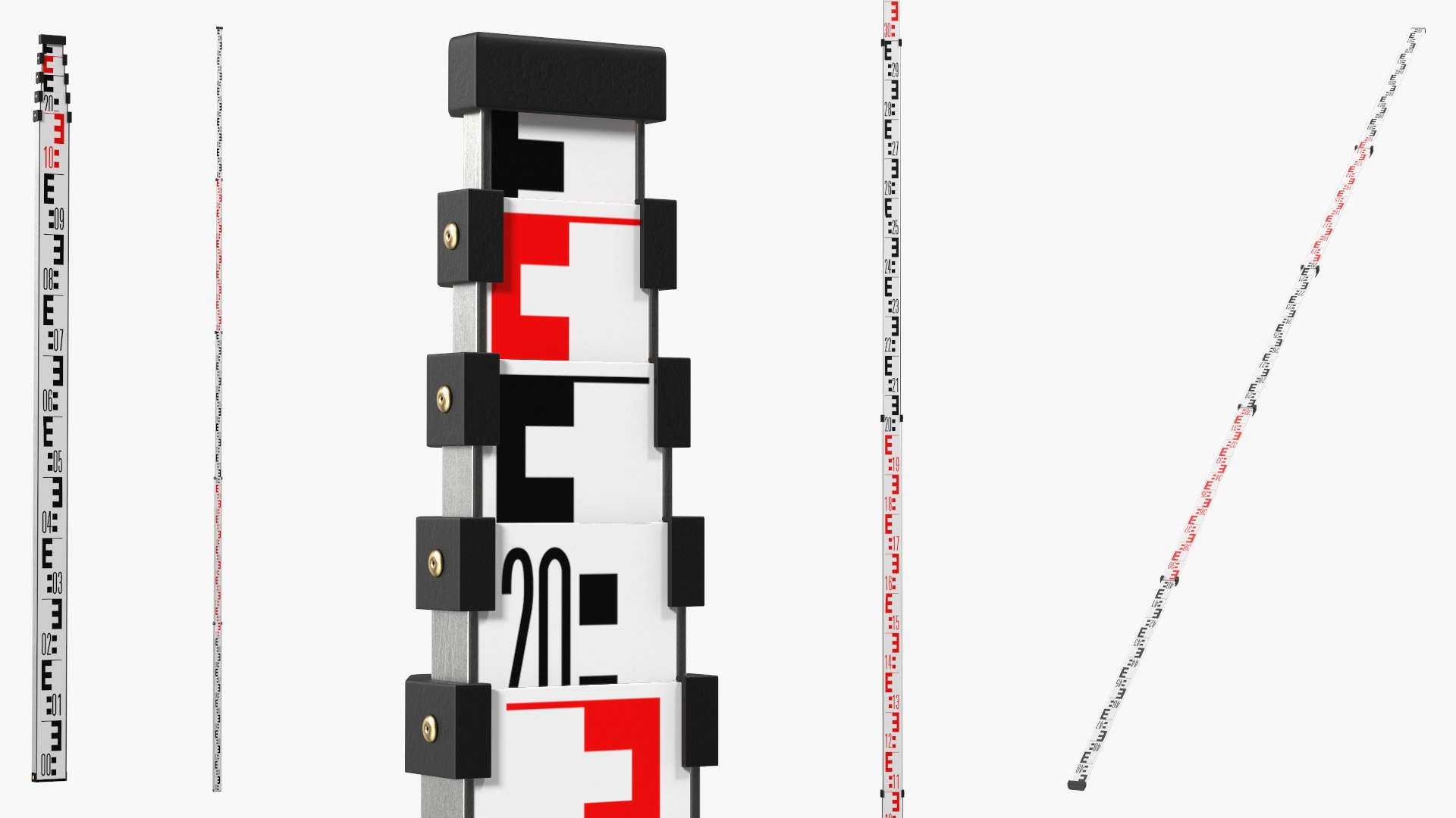 Surveyors Rod Rigged For Maya 3D Model - TurboSquid 2157543