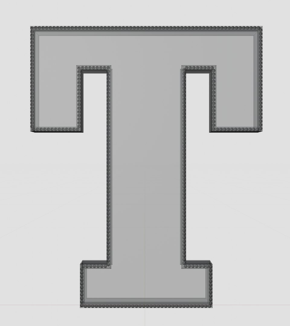 Solar Panel Letter - T 3D - TurboSquid 2242428