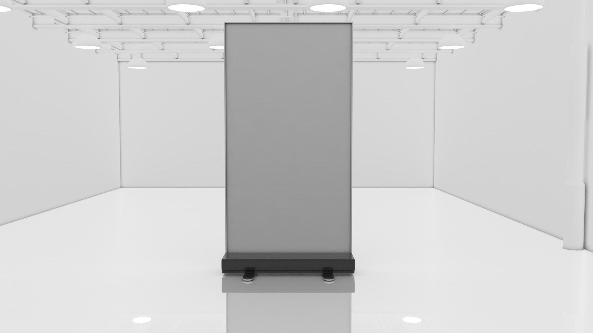 Roll-up Banner 3D Model - TurboSquid 1247241