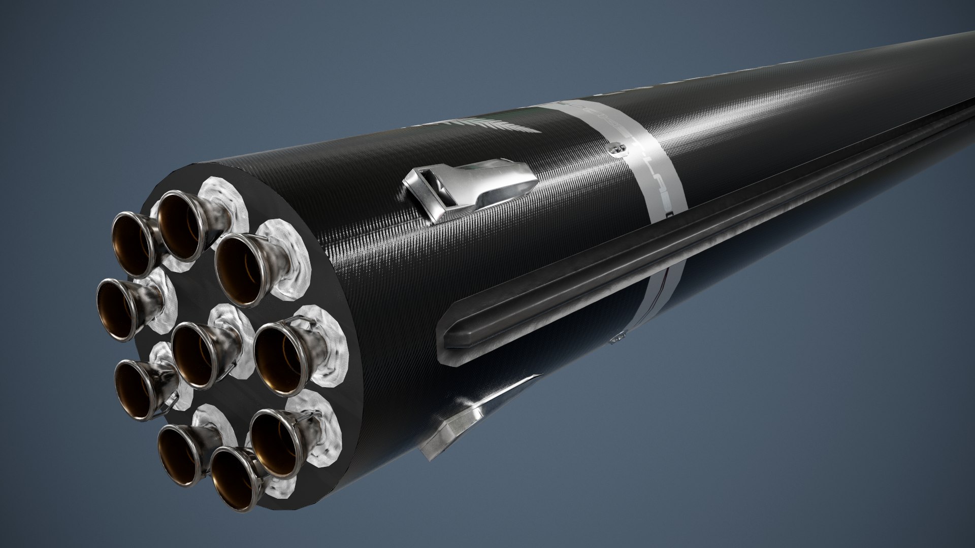 3D Electron Launch Vehicle Rocket - TurboSquid 1549765